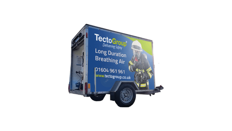 4 Person Breathing Air Trailer 4 Cylinder - [READY4HIRE] - Tecto Group® Ltd