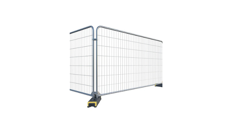 HD Round Top Anti-Climb Site Fencing Panel - Tecto Group® Ltd